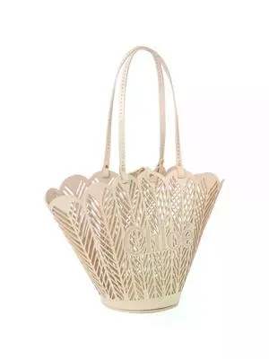 Chloé Soleil Logo Tote Bag - Neutrals