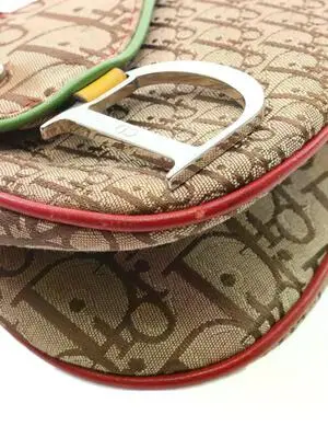 Dior Rasta Trotter Saddle Crossbody Bag - Neutrals