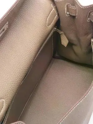 Hermès 2012 28 Kelly Leather Handbag - Brown