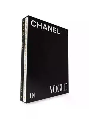 THAMES E HUDSON Chanel In Vogue Book - Black