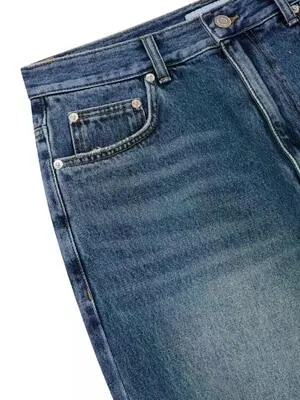 STUDIO TOMBOY Faded Wide-leg Jeans