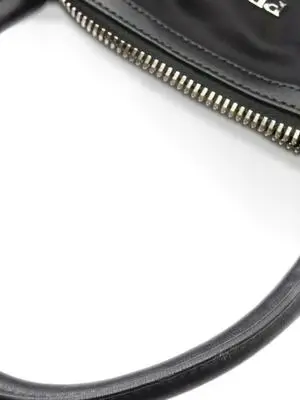 Prada Tessuto Leather-trim Tote Bag