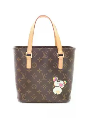 LOUIS VUITTON X Takashi Murakami 2004 Vavin Pm Monogram Panda Tote Bag - Brown