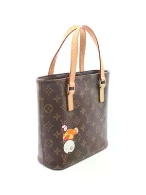 LOUIS VUITTON X Takashi Murakami 2004 Vavin Pm Monogram Panda Tote Bag - Brown