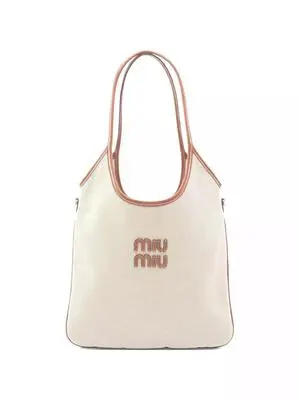 Miu Miu Embroidered Totes