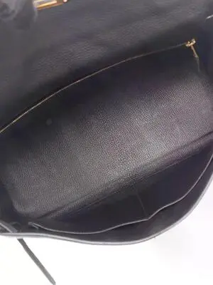 Hermès 2017 32 Kelly Leather Handbag - Black