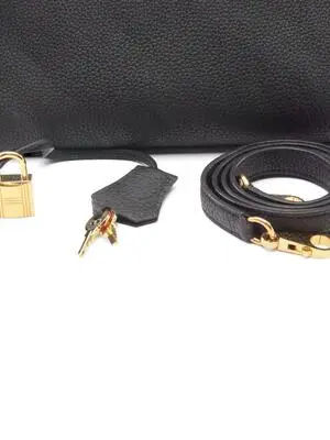 Hermès 2017 32 Kelly Leather Handbag - Black