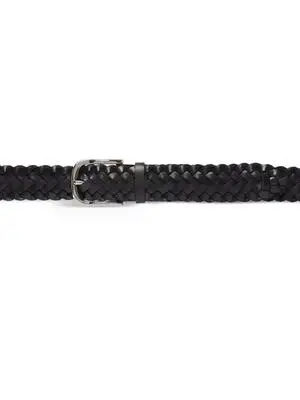 Orciani Braided Leather Belt