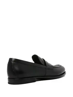 FABI British Penny-slot Almond-toe Loafers