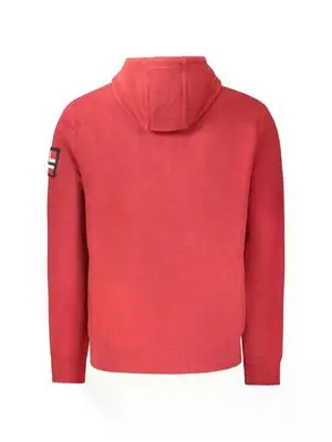 NORWAY 1963 Fleece-texture Logo-patch Hoodie