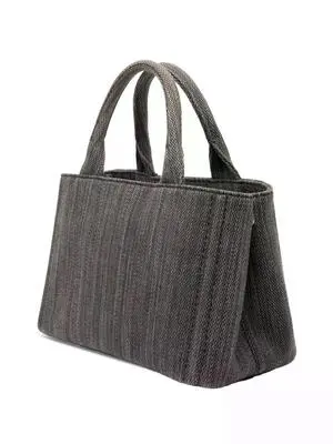 Prada Canapa Satchel - Grey