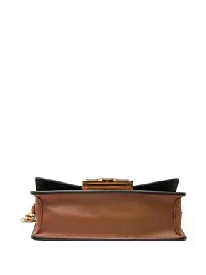 LOUIS VUITTON Monogram Reverse Dauphine Wallet On Chain Crossbody Bag - Brown