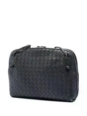 Bottega Veneta Nappa Intrecciato Nodini Crossbody Bag