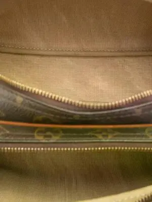 LOUIS VUITTON Monogram Reporter Pm Crossbody Bag - Brown
