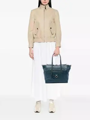 LOUIS VUITTON Monogram Empreinte Lumineuse Pm Satchel - Blue