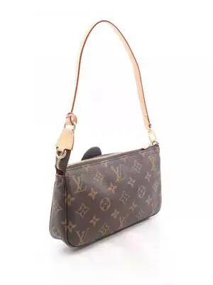 LOUIS VUITTON Monogram Panda Pochette Accessoires Satchel - Brown
