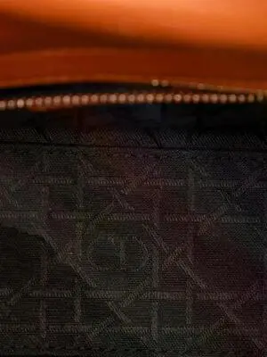 Dior Lambskin Lady Satchel - Orange