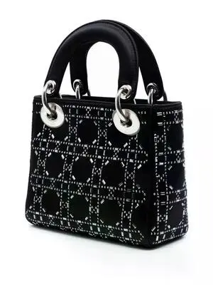 Dior Mini Lady Satchel - Black