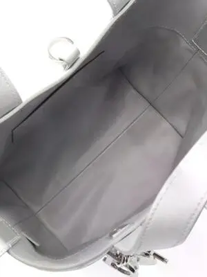 Dior Calfskin Macrocannage Toujours Tote Bag - Silver