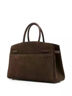 DEMELLIER Midi Hudson Tote Bag - Brown