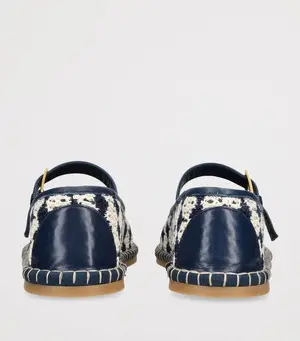 Valentino Garavani Crochet La Cruisette Ballet Flats