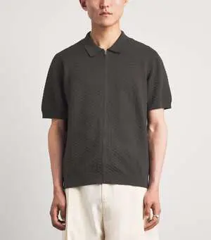 NN.07 Organic Cotton Zip-up Cardigan