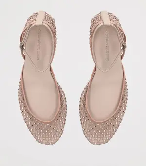 Christopher Esber Mesh Minette Ballet Flats