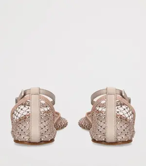 Christopher Esber Mesh Minette Ballet Flats