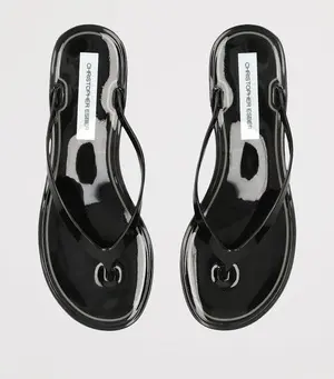 Christopher Esber Jo Flip Flops - Black