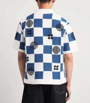 WAX LONDON Cotton Crochet Porto Shirt