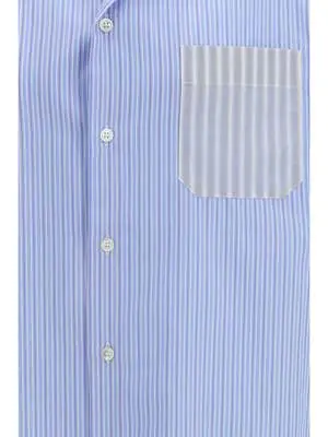 Marni Striped-pattern Shirt Shirt - Blue