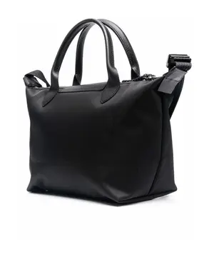 Longchamp Le Pliage Energy Strapped Small Tote Bag - Black