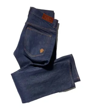 Gucci Logo Patch Jeans