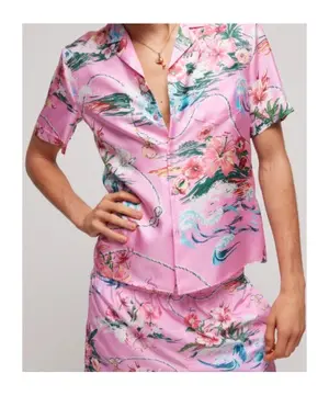 Gucci Printed Short-sleeve Bowling Shirt - Multicolor