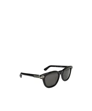 Chrome Hearts Geometric Sunglasses - Black