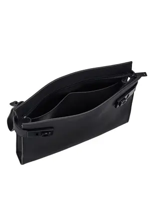 FERRAGAMO Gancio Buckle Strap Wristlet Bag