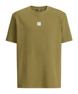 Balmain Monogram Embroidered T-shirt