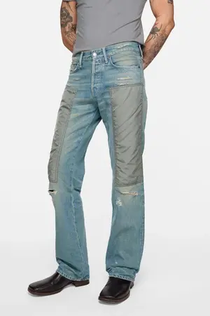 Acne Studios Regular Fit Distressed Jeans