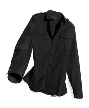 Gucci Collared Long-sleeve Shirt