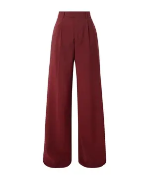 RÓHE Pleated Tailored Trousers - Brown