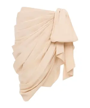Chloé Knee-length Wrap Skirt With Bow Detail