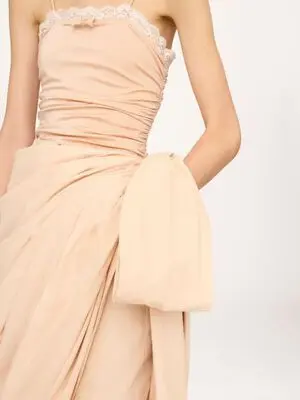 Chloé Knee-length Wrap Skirt With Bow Detail