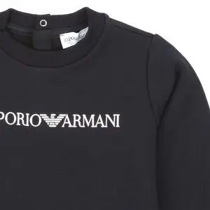 Emporio Armani Round Neck Long Sleeve Sweater