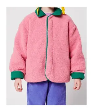 BOBO CHOSES Clover Reversible Sheepskin Jacket