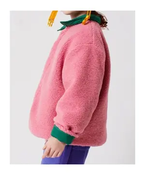 BOBO CHOSES Clover Reversible Sheepskin Jacket