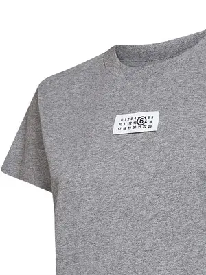 MAISON MARGIELA Logo Patch T-shirt - Grey