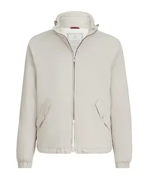 Brunello Cucinelli Hooded Nylon Performance Jacket - Panama
