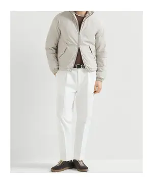 Brunello Cucinelli Hooded Nylon Performance Jacket - Panama