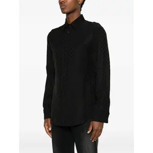 Gucci Collared Long-sleeve Shirt