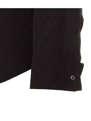 Gucci Collared Long-sleeve Shirt
